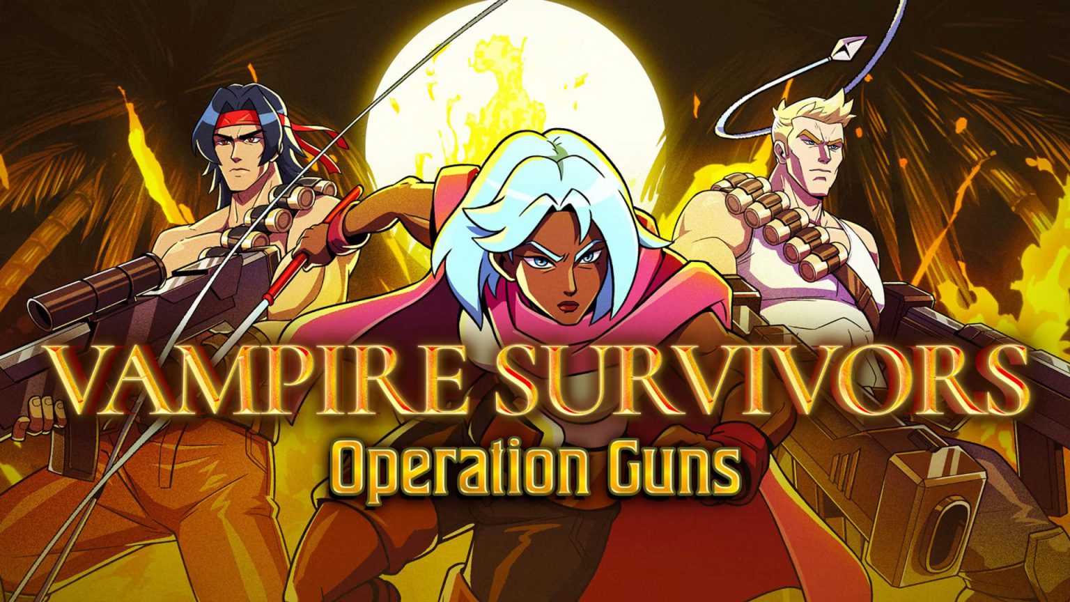 Explorá Vampire Survivors: Operation Guns, el nuevo DLC cargado de ...
